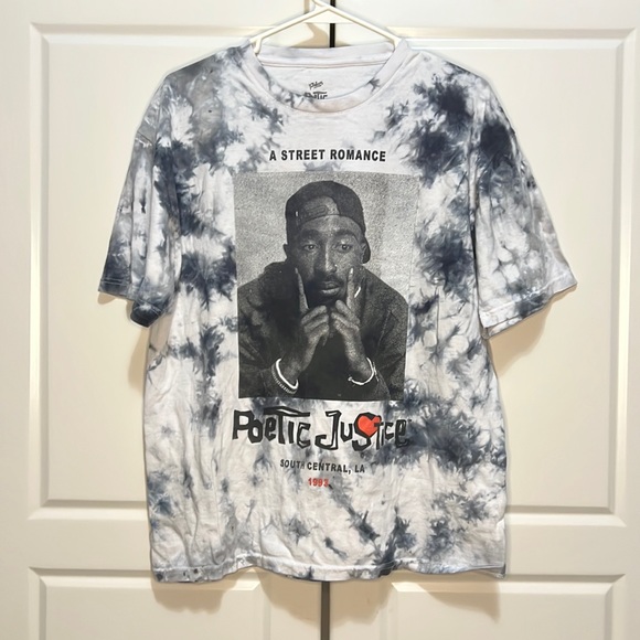 Poetic Justice | Shirts | Mens Poetic Justice Tupac Shakur 2pac Tie Dye ...